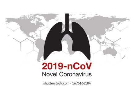 Coronavirus 2019ncov Flu Spreading World Map Stock Vector (Royalty Free ...