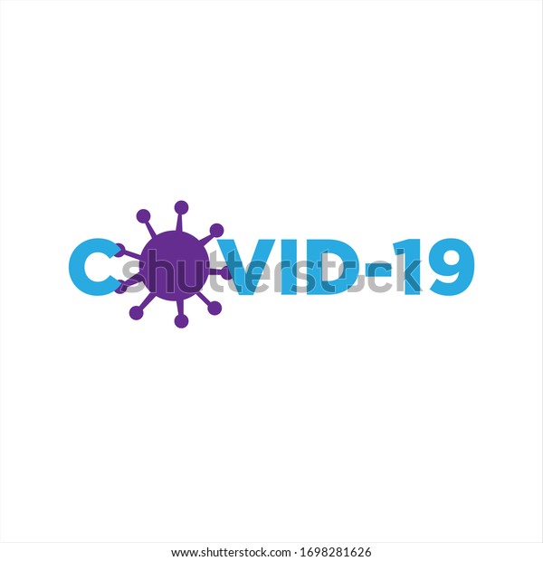 Coronavirus Covid19 Virus Vector Logo Stock Vector (Royalty Free ...