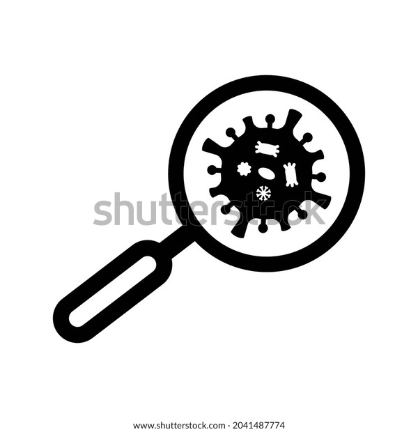 Coronavirus Research Icon Black Vector Graphics Stock Vector (Royalty ... Coronavirus Research Icon Black Vector Graphics Stock Vector (Royalty ...