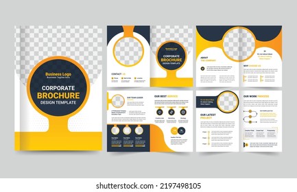 Corporate Business Presentation Backgrounds Design Template Stock ...