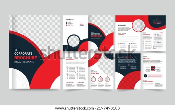 Corporate Business Presentation Backgrounds Design Template Stock ...