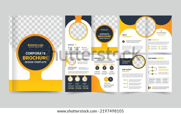 Corporate Business Presentation Backgrounds Design Template Stock ...