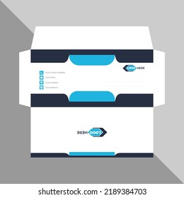 Corporate Envelope Template New Envelope Design Stock Vector (Royalty ...