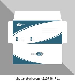Corporate Envelope Template New Envelope Design Stock Vector (Royalty ...