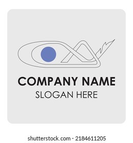 Corporate Logo Commercial Work Stock Vector (Royalty Free) 2184611205 ...