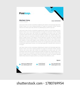 Corporate Office Pad Template Design Vector Stock Vector (Royalty Free ...