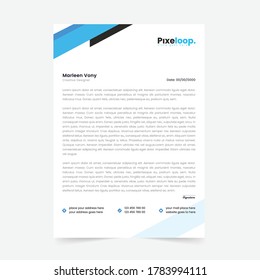 Corporate Office Pad Template Design Stock Vector (Royalty Free ...