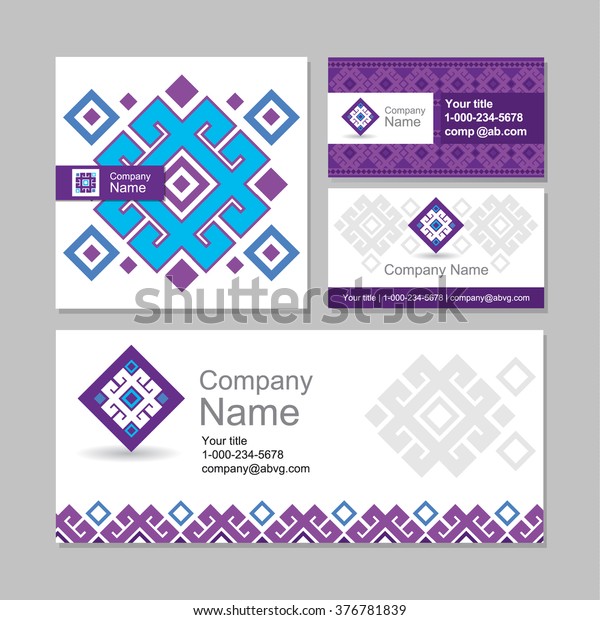 Corporate Style Design Corporate Identity Logo Stock Vector (Royalty ...