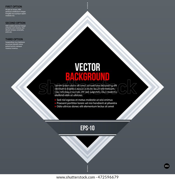 Corporate Tex Background Template Useful Presentations Stock Vector ...