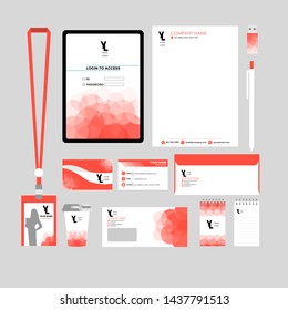 Corporate Vector Set Graphic Design Stock Vector (Royalty Free ...