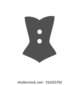 Corset Icon Stock Vector (Royalty Free) 316355702 | Shutterstock