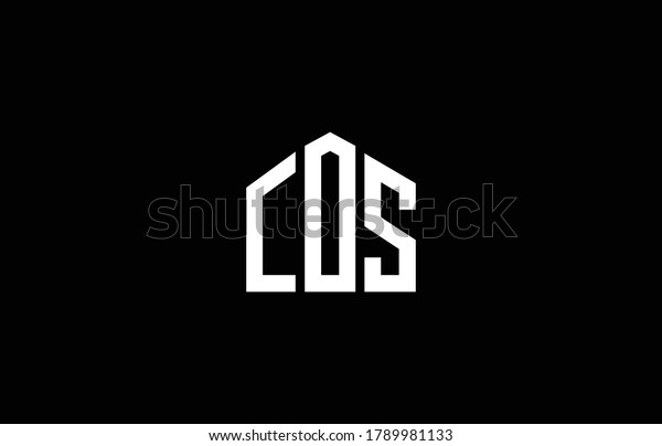 배경이 있는 COS 로고 디자인 개념 스톡 벡터(로열티 프리) 1789981133 | Shutterstock