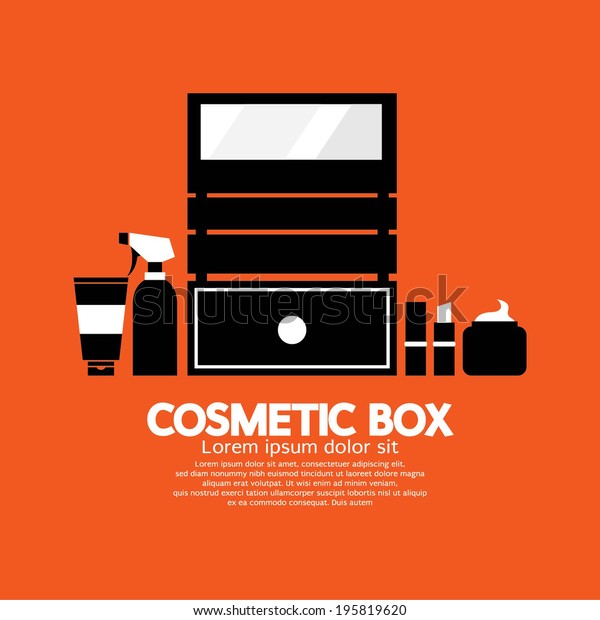 Cosmetic Box Vector Illustration Stock Vector (Royalty Free) 195819620 ...