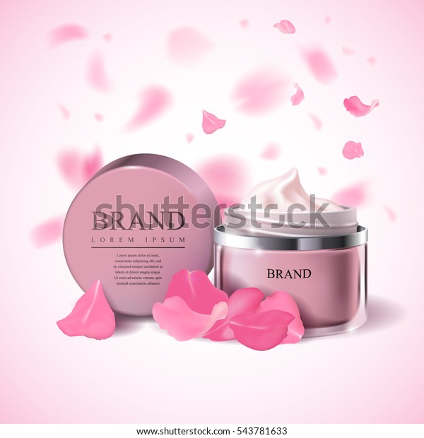 Cosmetic Cream Template Stock Vector (Royalty Free) 543781633