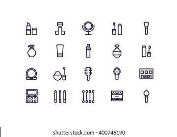 Cosmetic Icons Vector Stock Vector (Royalty Free) 400746190 | Shutterstock