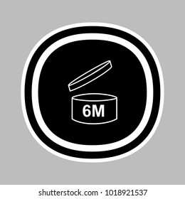Cosmetics Symbol 6m Black Stock Vector (Royalty Free) 1018921537 ...