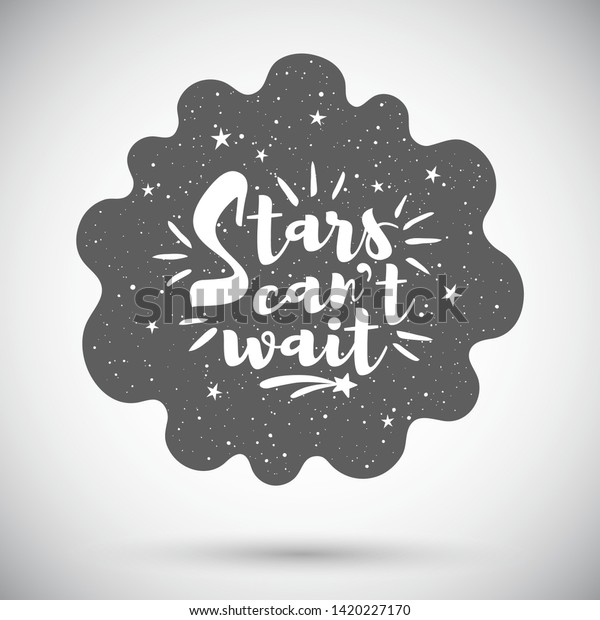 Cosmic Background Uneven Circle Frame Round Stock Vector (Royalty Free ...