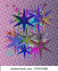 Cosmos Template Design Stock Vector (Royalty Free) 579375385 | Shutterstock