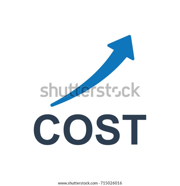 Cost Rising Icon Stock Vector (Royalty Free) 715026016 | Shutterstock
