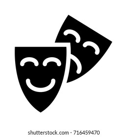 Costume Mask Icon Stock Vector (Royalty Free) 716459470 | Shutterstock