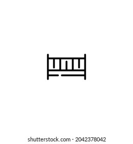 2,766 Cot line art vector Images, Stock Photos & Vectors | Shutterstock