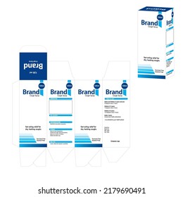 Cough Syrup Packaging Cough Syrup Box Stock Vector (Royalty Free ...