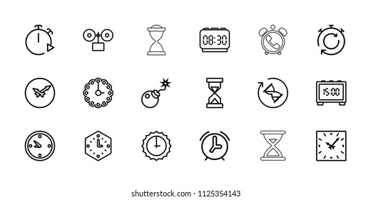 Countdown Icon Collection 18 Countdown Filled Stock Vector (Royalty ...