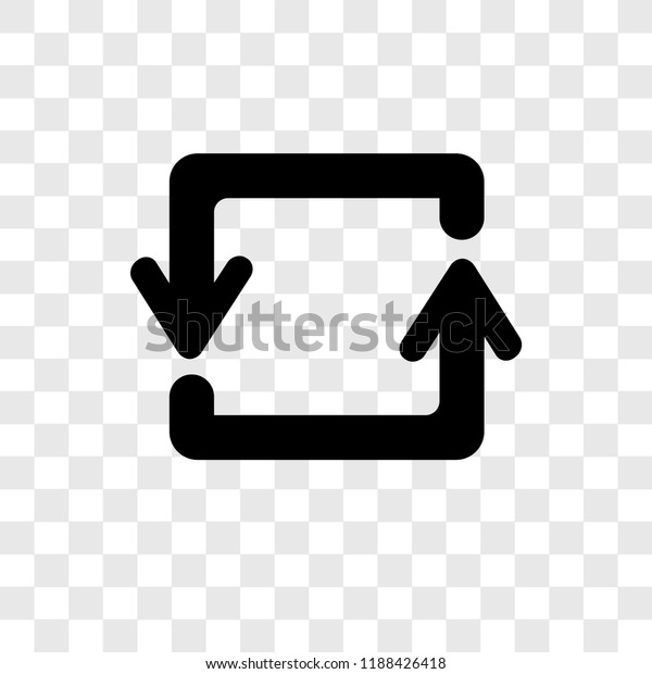 Counter Arrow Vector Icon Isolated On Stock Vector (Royalty Free ...