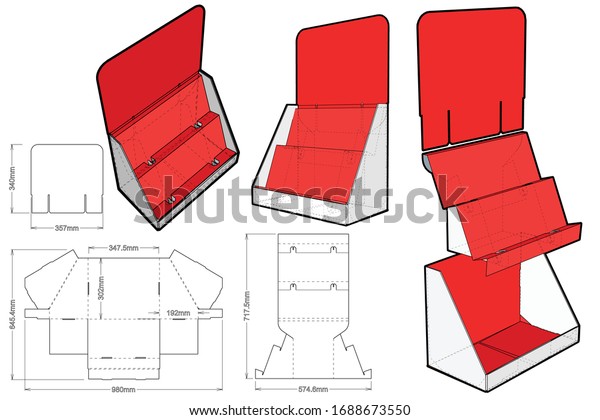 1,121 Display Stand Blueprint Images, Stock Photos & Vectors | Shutterstock
