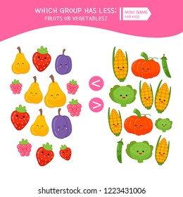 How Many Kawaii Vegetables There Count Stock Vector (Royalty Free ...