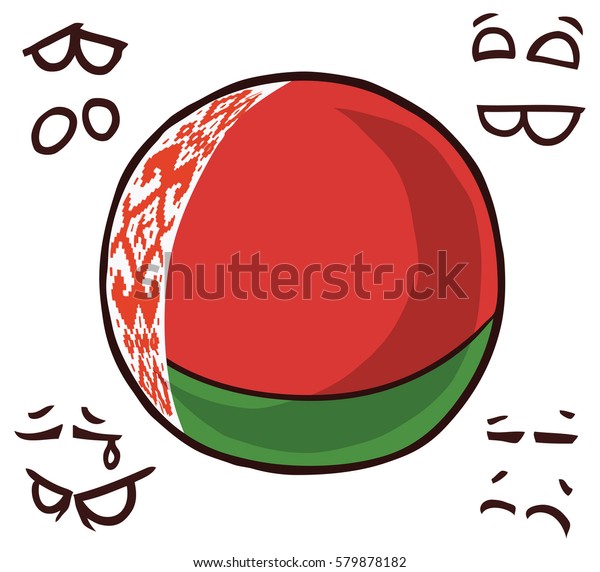 Country Ball Belarus Stock Vector (Royalty Free) 579878182