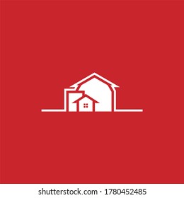 Country House Logo Design Vector Template Stock Vector (Royalty Free ...