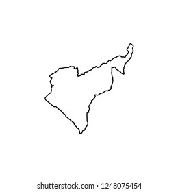 Country Shape Illustration Cameroon Stock Vector (Royalty Free ...