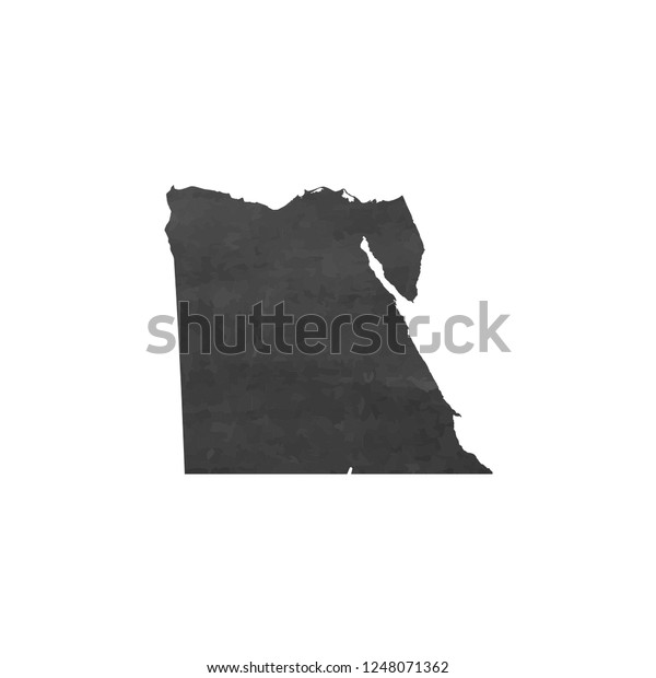 Country Shape Illustration Egypt Stock Vector (Royalty Free) 1248071362