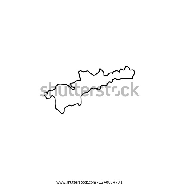 Country Shape Illustration Monaco: vector de stock (libre de regalías ...