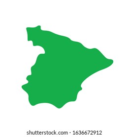 County Simple Clip Art Vector Illustration Stock Vector (Royalty Free ...