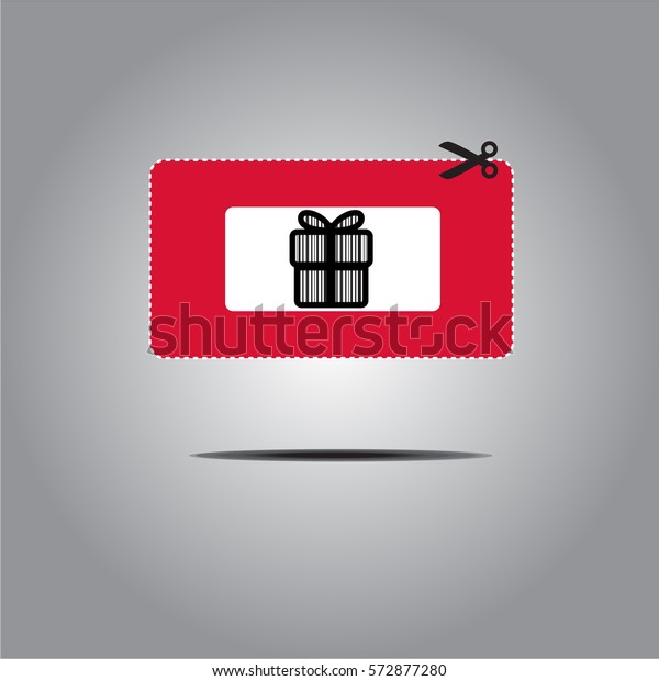 Coupon Bar Codes Gift Voucher Box Stock Vector (Royalty Free) 572877280 ...