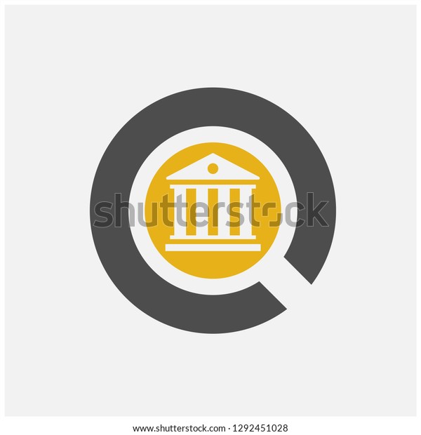 Court House Vector Stock Vector (Royalty Free) 1292451028 | Shutterstock