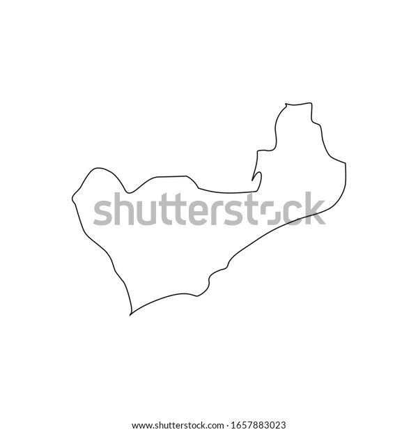 Cova Lima Region Map East Timor Stock Vector (Royalty Free) 1657883023 ...