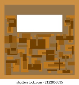 Cover Book Block Design Simple Stock Vector (Royalty Free) 2122858835 ...