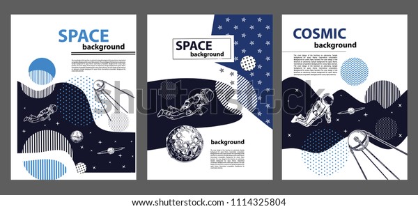 Cover Design Brochure On Astronomy Sample Stock Vector (Royalty Free ... Cover Design Brochure On Astronomy Sample Stock Vector (Royalty Free ...