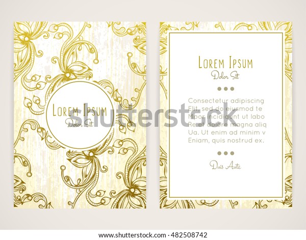 Cover Design Hatched Floral Ornament Retro Stock Vector (Royalty Free ... Cover Design Hatched Floral Ornament Retro Stock Vector (Royalty Free ...