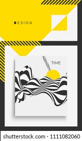 Cover Design Template Vector Illustration Pattern Stock Vector (Royalty ...