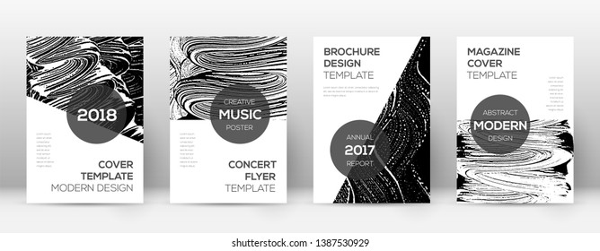 Cover Page Design Template Modern Brochure Stock Vector (Royalty Free ...