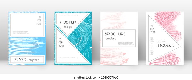 Cover Page Design Template Stylish Brochure Stock Vector (Royalty Free ...