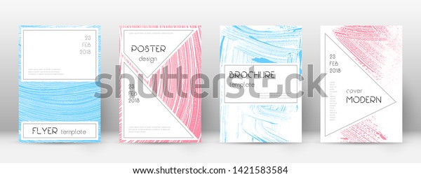 Cover Page Design Template Stylish Brochure Stock Vector (Royalty Free ...