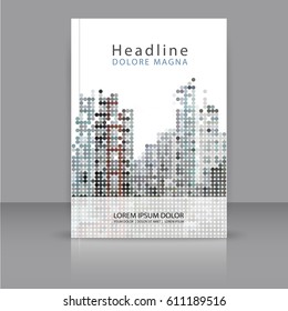 Cover Page Layout Design Vector Template Stock Vector (Royalty Free ...