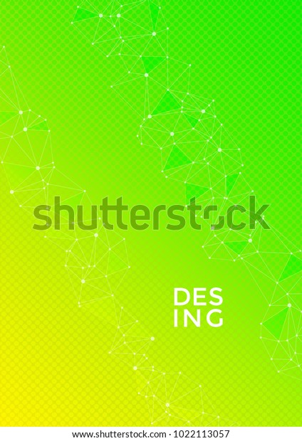 Cover Page Layout Global Network Connection: เวกเตอร์สต็อก (ปลอดค่า ...