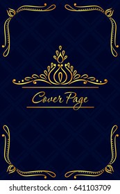 Cover Page Vector Stock Vector (Royalty Free) 641103709 | Shutterstock