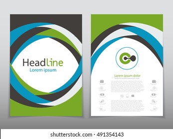 Cover Report Annual Stock Vector (Royalty Free) 491354143 | Shutterstock